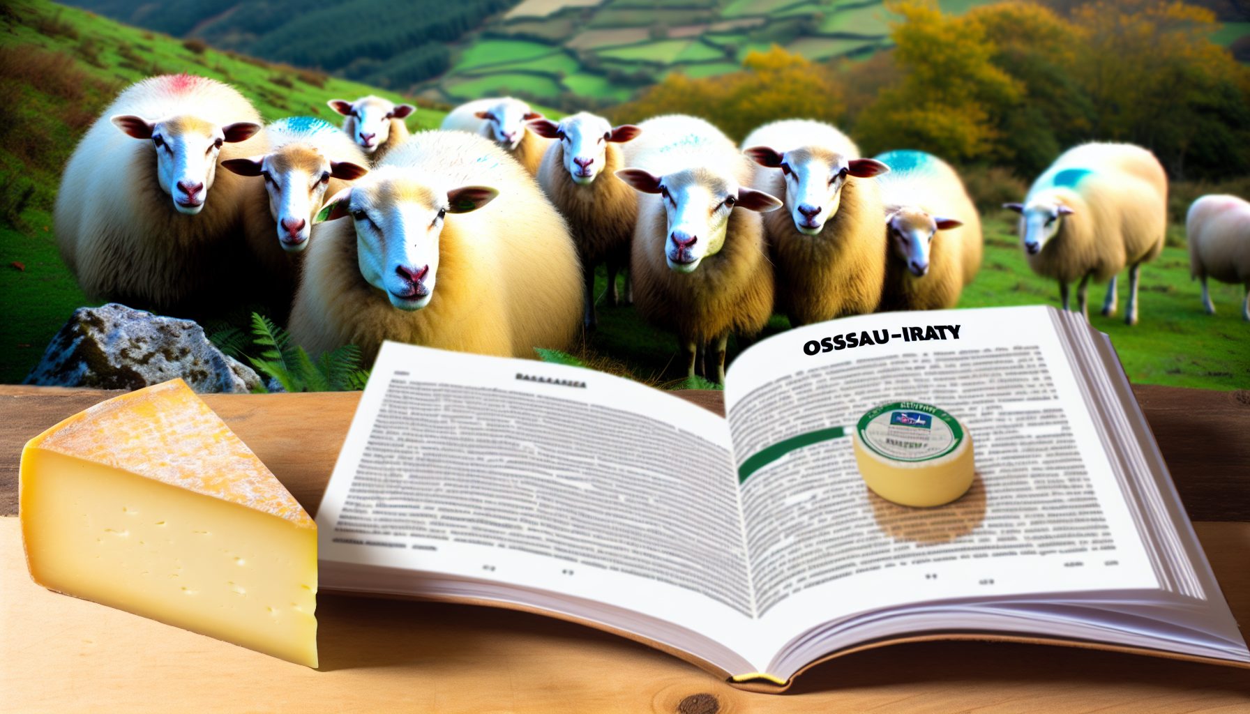 Présentation de l'Ossau-Iraty : un fromage de brebis basque à savourer